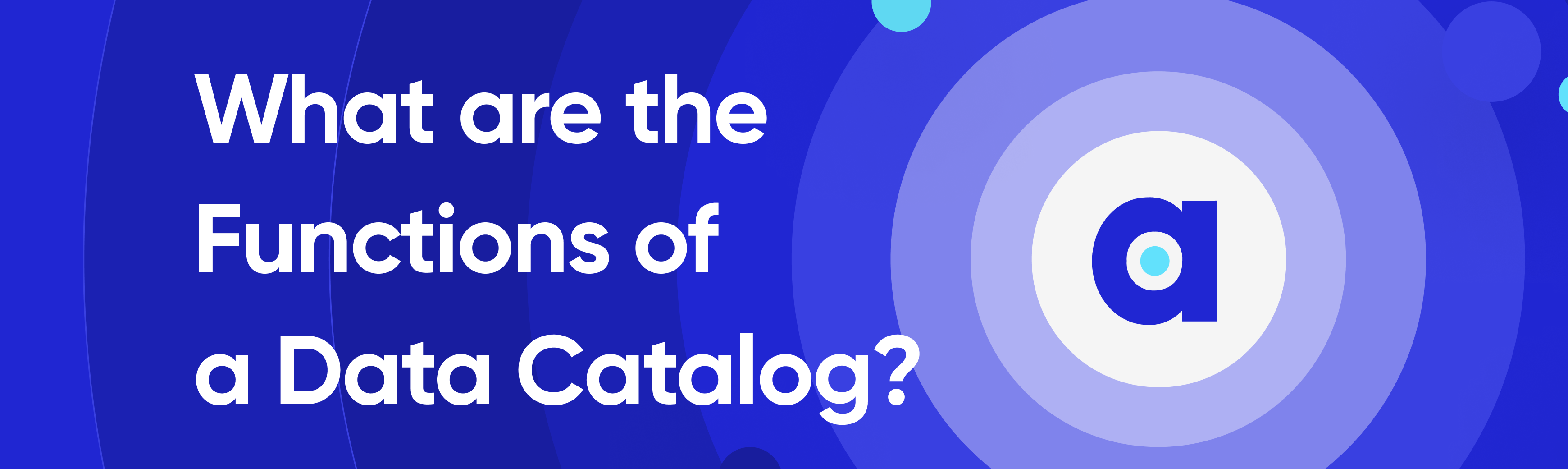 Functions of a Data Catalog: Examples, Challenges & Future