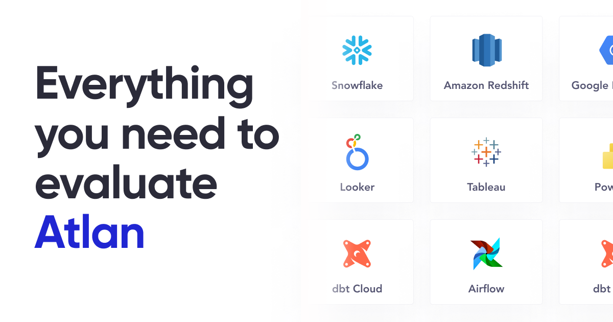 Evaluate Atlan | Atlan